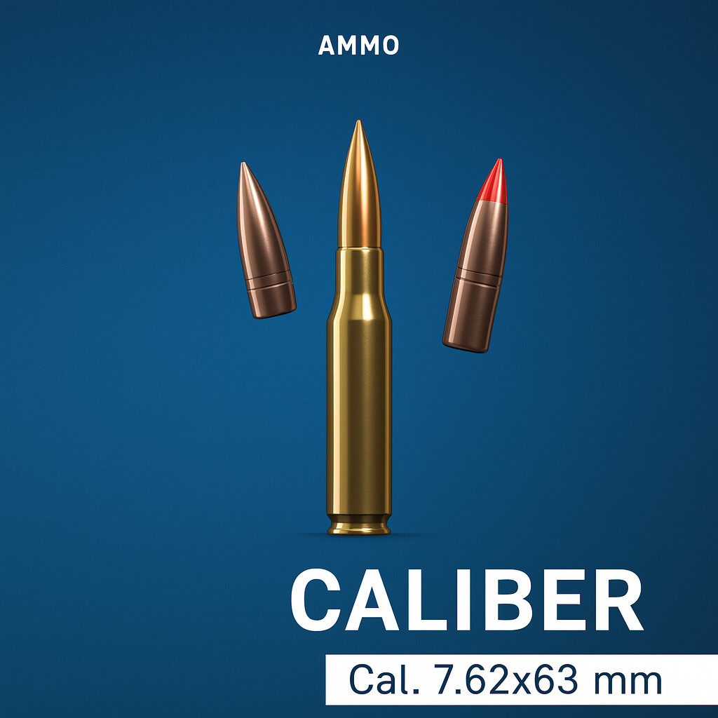Ammunition cal. 7.62×63MM – Focus Arms